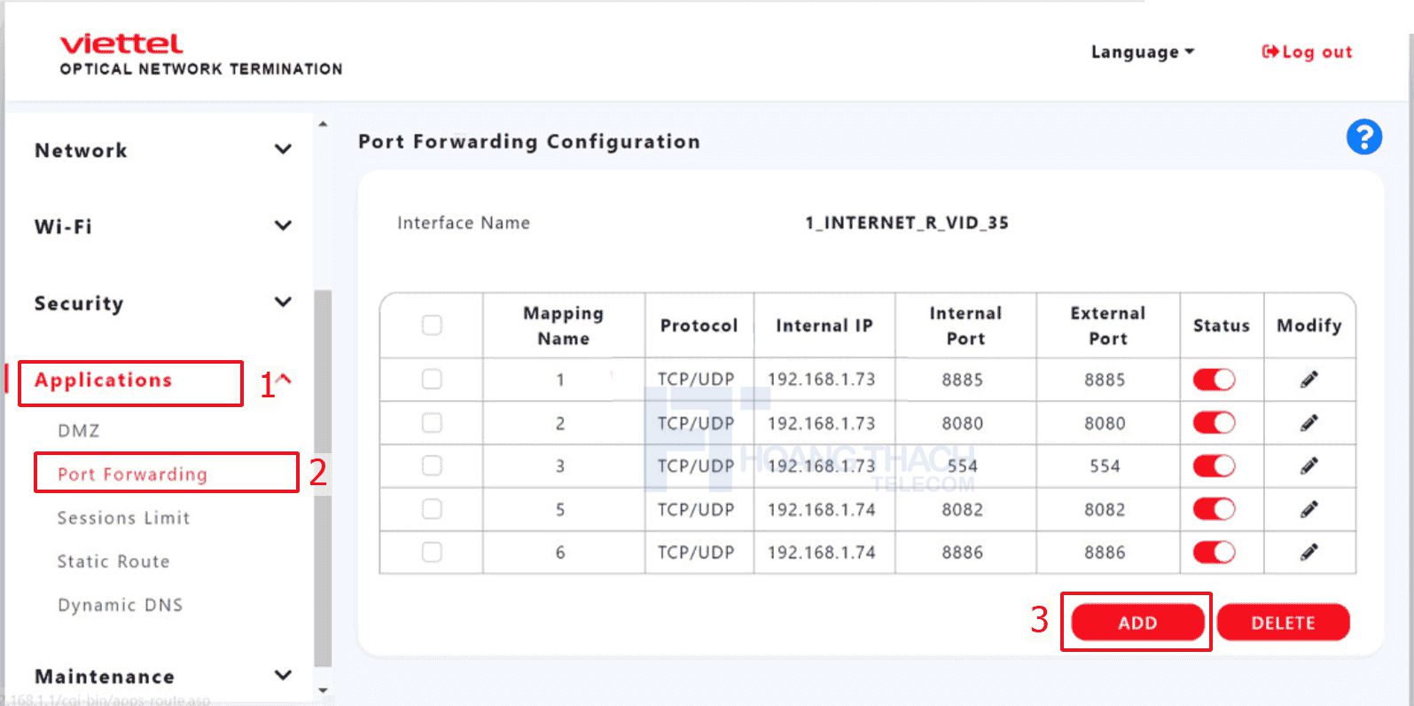 Cách Mở Port Modem Viettel - Viettel Bình Định